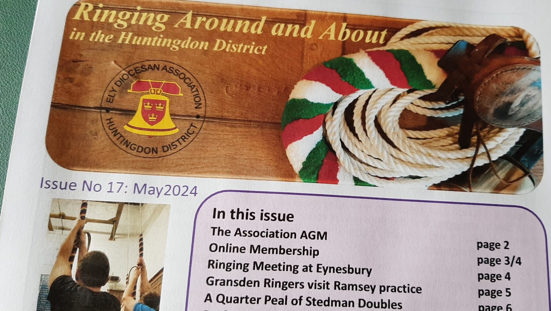 Huntingdon District Bell Ringers.